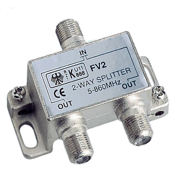 Glomex, TV Antenne Splitter 2-vejs, 5-860 MHz – BoatLab